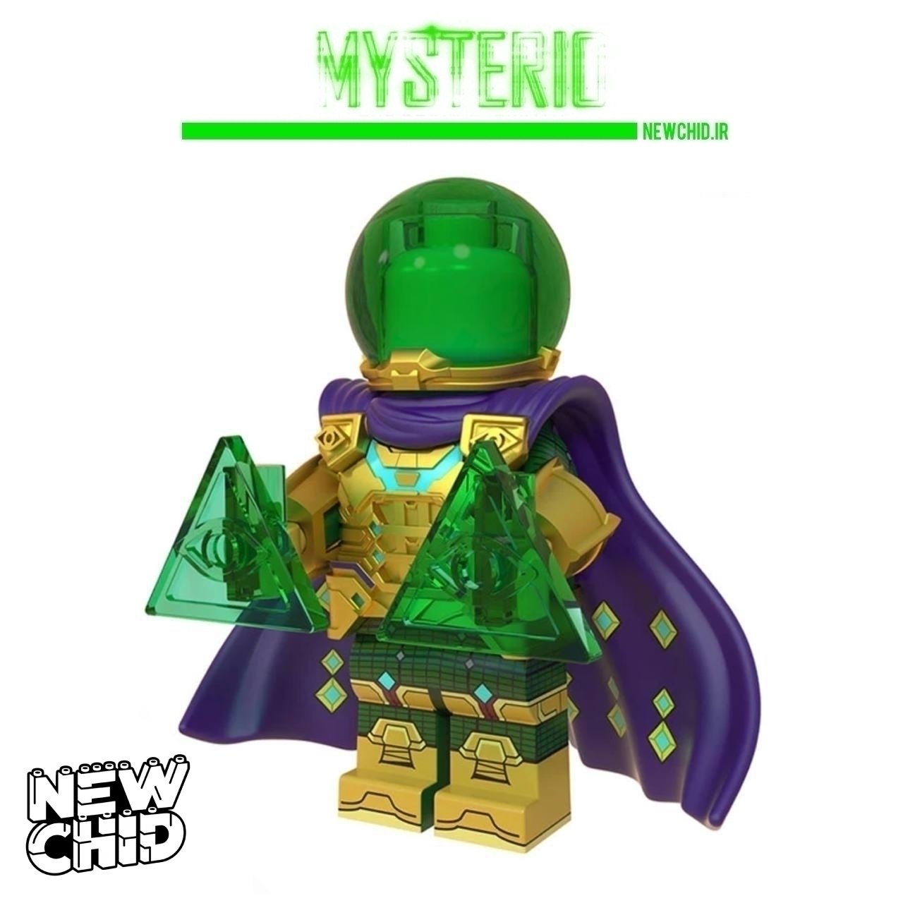 مینی فیگور میستریو مدل WM779 سازگار با قطعات لگو | newchid.ir